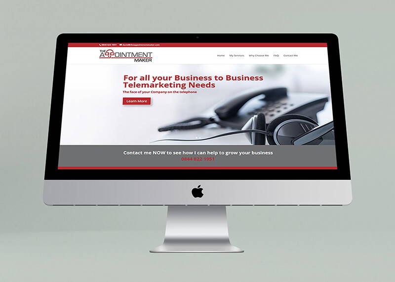 The Appointment Maker - Macclesfield Website Design